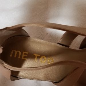 me too | Shoes | Nwob Me Too Tan Fenix Leather Platform Wedges | Poshmark